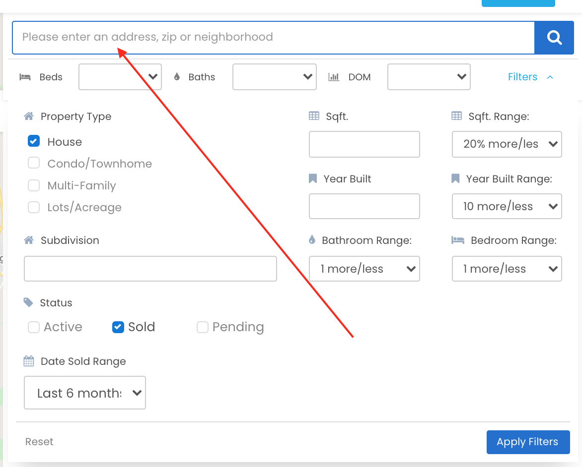 Find Free MLS Comps with ListingSpark's Market Compare Tool