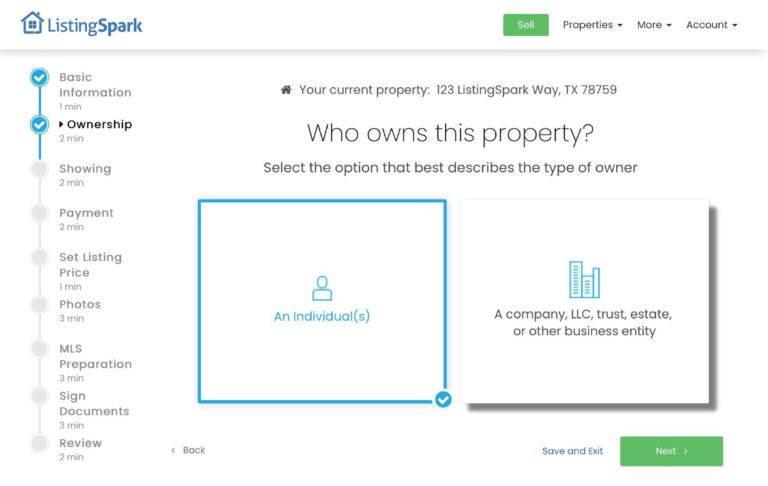 How does ListingSpark's online real estate software work?